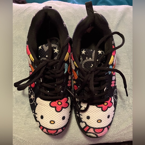 Hello Kitty | Shoes | Custom Made Womens Hello Kitty Sneakers | Poshmark
